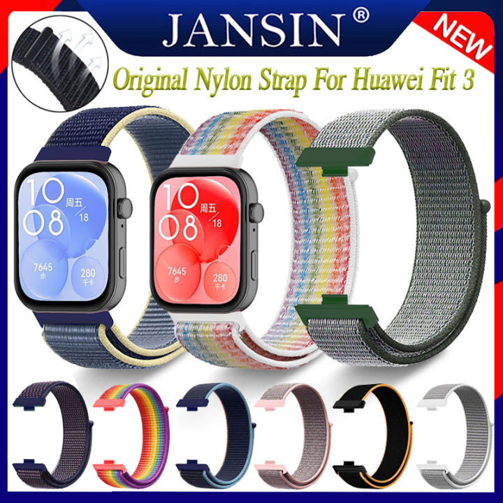 Original Nylon Strap For Huawei Watch Fit 3 SmartWatch Sport Breathable ... Original Nylon Strap For Huawei Watch Fit 3 SmartWatch Sport Breathable ...
