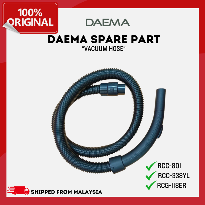 DAEMA ORIGINAL SPAREPART. VACUUM CLEANER HOSE RCG-118ER, RCC 801, RCC ...