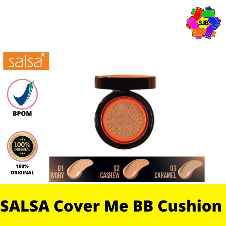 SALSA Cover Me BB Cushion - Semi Matte with Red Algae Niacinamide ...
