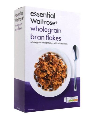 Essential Waitrose Wholegrain Bran Flakes เวทโทรส แบรนเฟลกส์ 750g ...