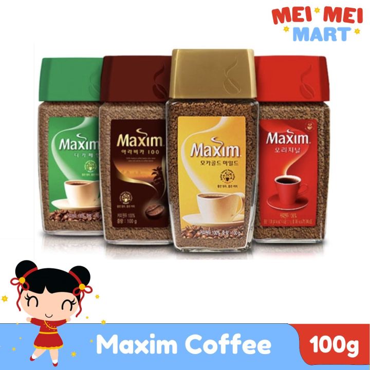 Maxim Korean Instant Coffee Arabica 100g | Lazada PH