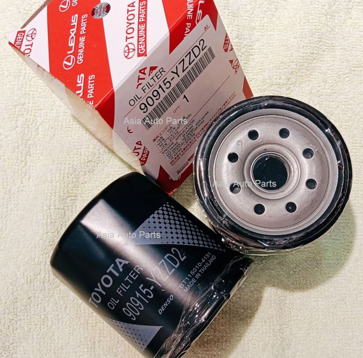 TOYOTA OIL FILTER (90915-YZZD2) Hilux, Innova, Fortuner,Hiace,Estima ...