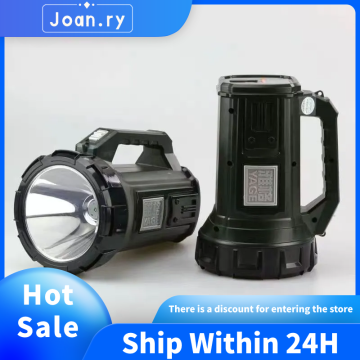 YAGE flashlight charging LED portable searchlight outdoor long range ...