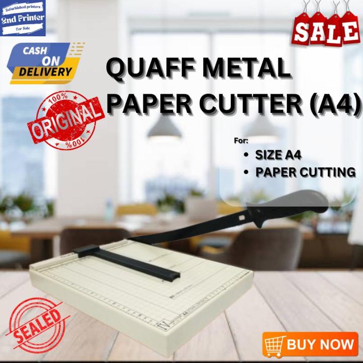 Quaff A4 Paper cutter METAL high quality (2nd Printer) | Lazada PH