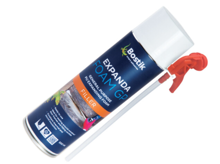 Bostik Expanda Foam Multi-Purpose Polyurethane Expanding Foam 350g PU ...