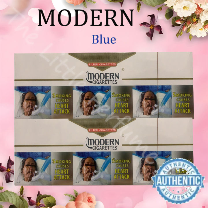 MODERN Blue Hard pack Original American Blend Per Ream Cigarettes ...