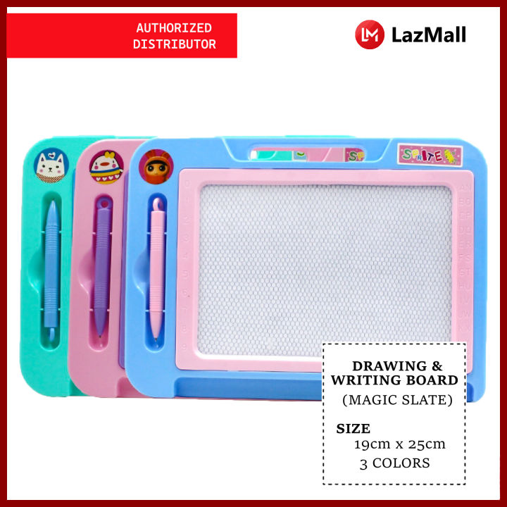 Magic Slate Drawing & Writing Board Size 19cm X 25cm | Lazada PH