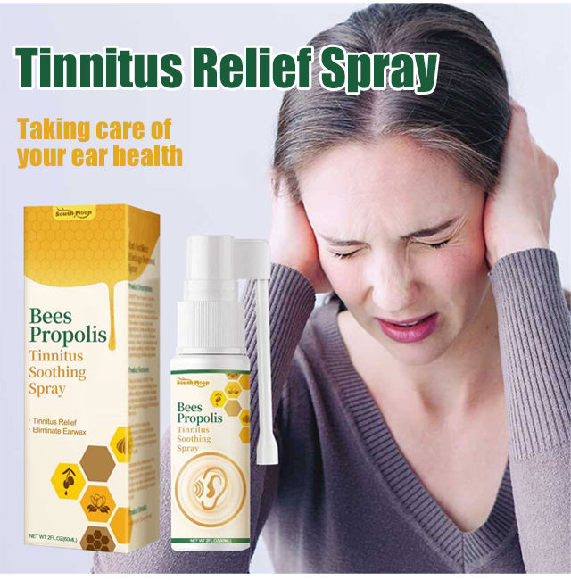 Ear Care Spray Propolis Ear Drops Ear Cleanser Tinnitus Relief Spray ...