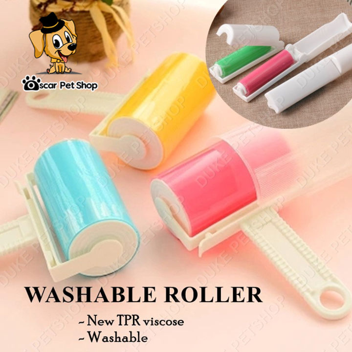 WashableS Roller Cleaner Lint Sticky Picker Pet Hair Fluff Remover ...