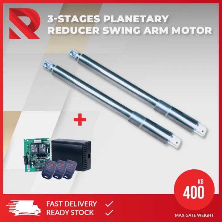 RANGER SWING ARM (DC MOTOR) C/W CONTROL PANEL WITH BACKUP BATTERY, PVC ...