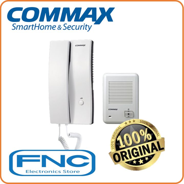 COMMAX CM-DP-2S/DR-201D Analog 2 Wires AC220V One To One AC 110/240V Doorphone Set | Lazada