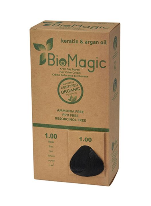 100% Organic BioMagic Permanent Hair Color - Ammonia Free - TS Global ...