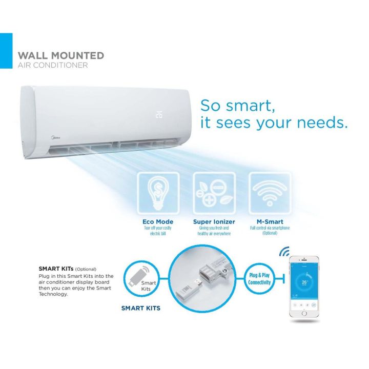 Midea Smart Kit EU-SK103X (NOT AIR CONDITIONER) | Lazada