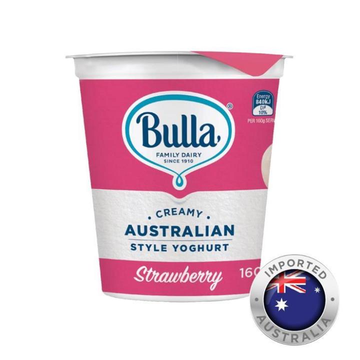 Bulla Australian Yogurt Strawberry 160g | Lazada PH