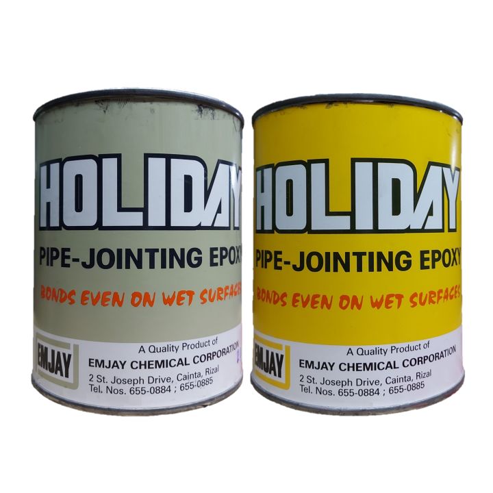 Holiday Pipe Jointing Epoxy Adhesive A&B - 1 Liter Set | Lazada PH