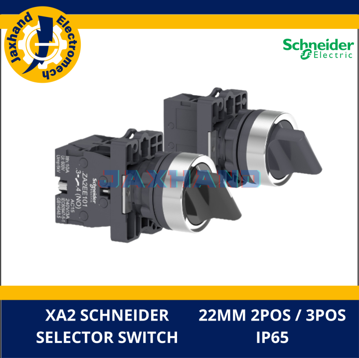 Schneider Electric XA2 Selector Switch IP65 22MM 2pos/3pos * Jaxhand ...