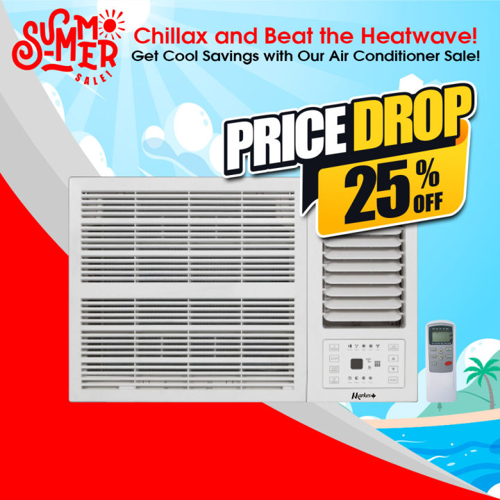 Markes 2.0HP Air Conditioner - Window Type Remote Control - MWA-18HR4T ...