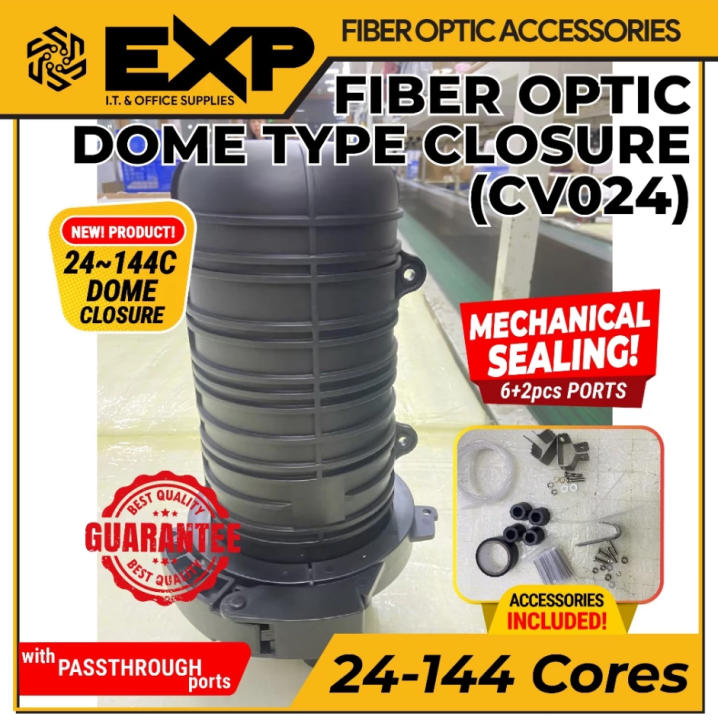 Dome Type Closure (Fiber Optic Closure 24 to 144 Cores) Mechanical ...