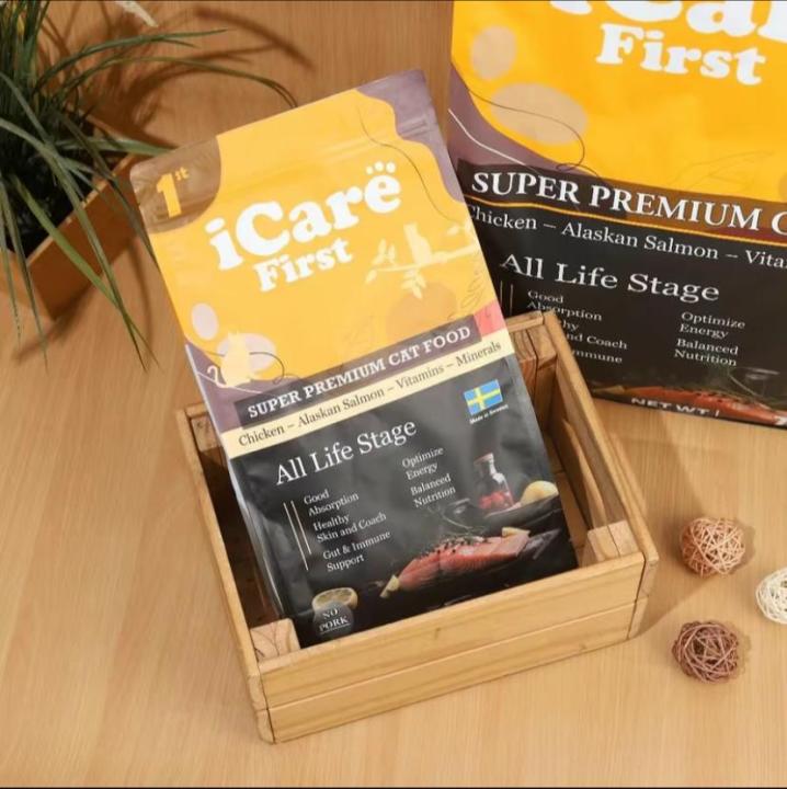 ICare First Dry Food Makanan Kucing Super Premium i Care I Care Pakan ...