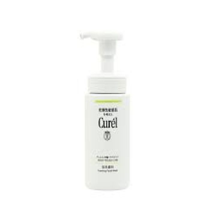 CUREL Sebum Trouble Care Sebum Care Foaming Wash 150ml (Exp Date: Nov ...