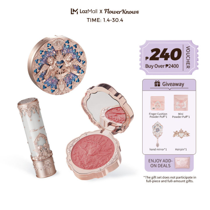 Flower Knows Little Angel Collection Makeup Gift Set Include Lipstick ...