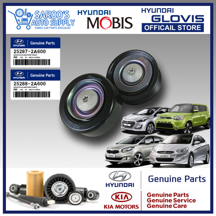 [U2][Genuine] Idler Pulley Set For Accent , Soul , Carens , i30, Diesel ...