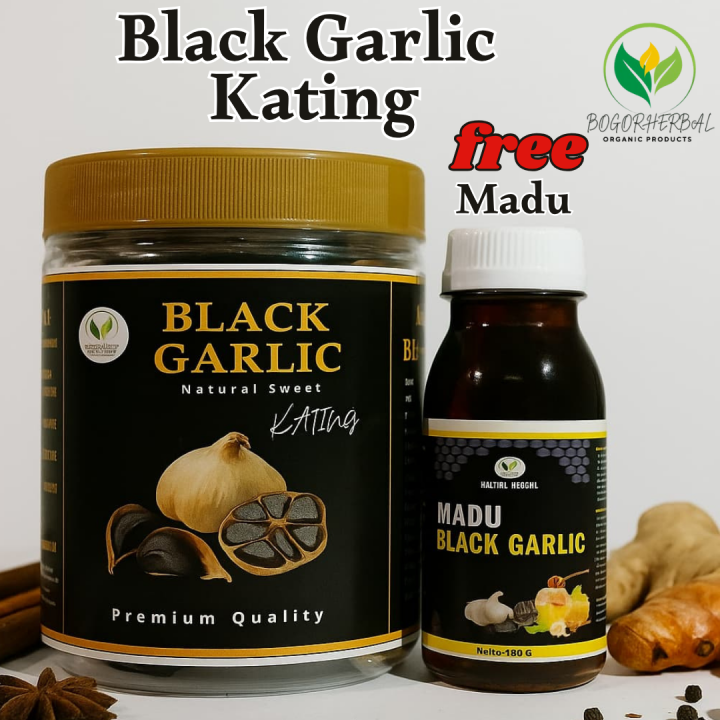 COD BLACK GARLIC KATING PREMIUM FREE MADU / BLACK GARLIC BAWANG PUTIH ...