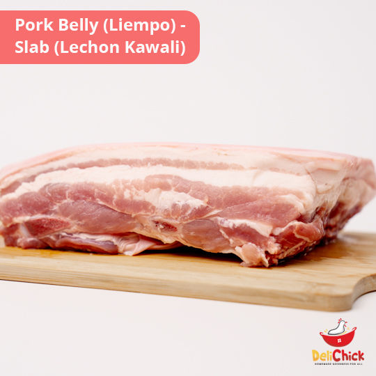 DeliGood Pork Belly (Liempo) - Slab (Lechon Kawali) 1kl | Lazada PH