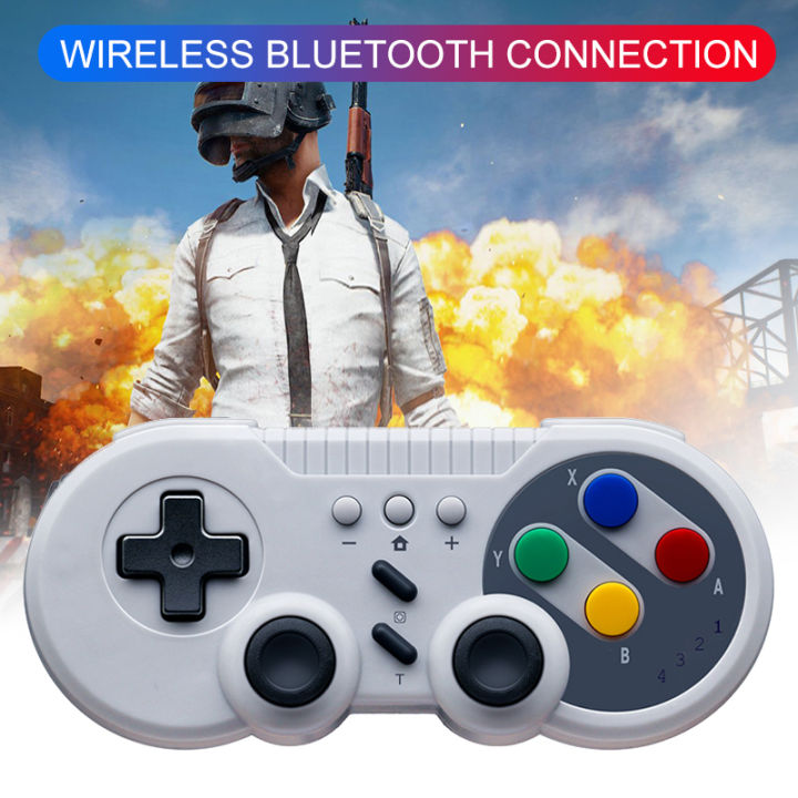 [p2p1] 8bitdo SN30 Pro Wireless Controller 6-Axis Burst Vibration Turbo ...