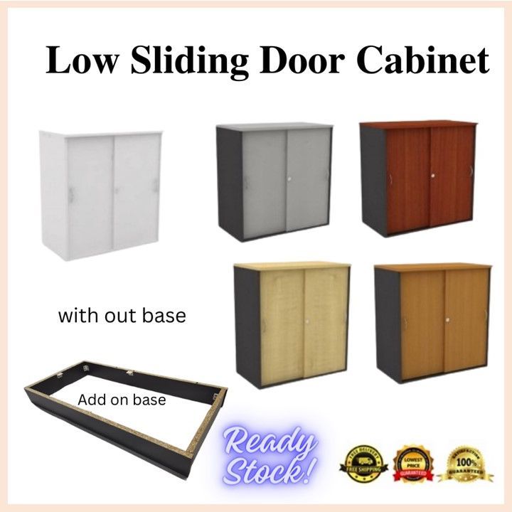 Low Sliding Door Cabinet | Office Cabinet | Filling Cabinet | Almari ...