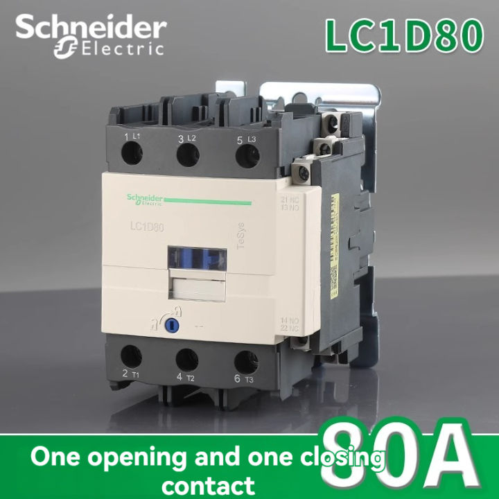 Schneider AC contactor LC1D80 AC24V | Lazada PH