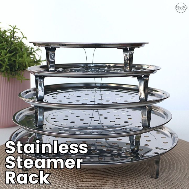 Red Cherry Stainless Steamer Rack | Lazada PH