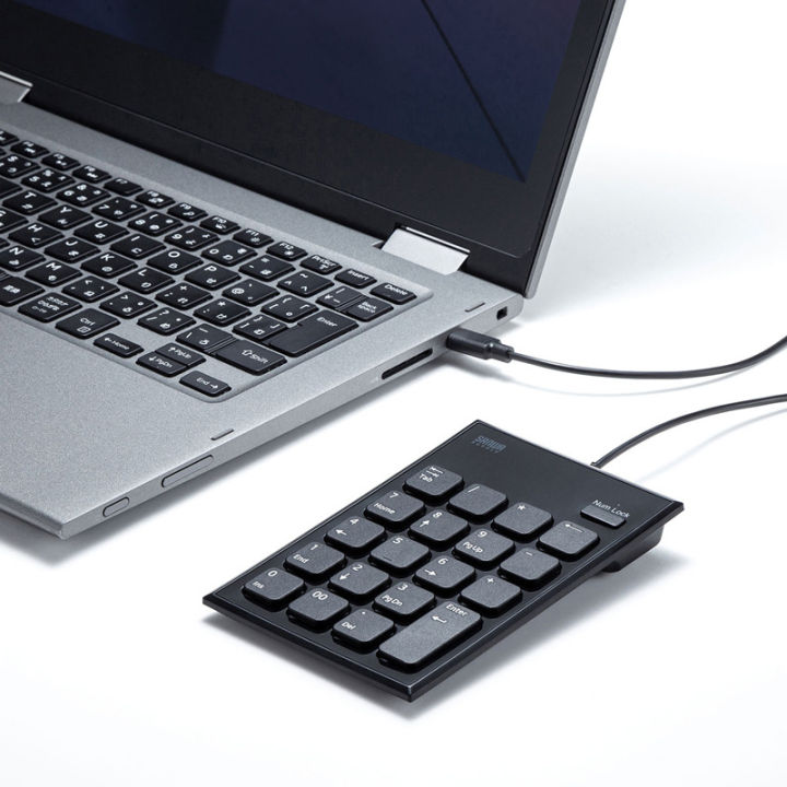 URETNYXB Japan SANWA Mute Digital Keyboard Typec Wired External Small ...