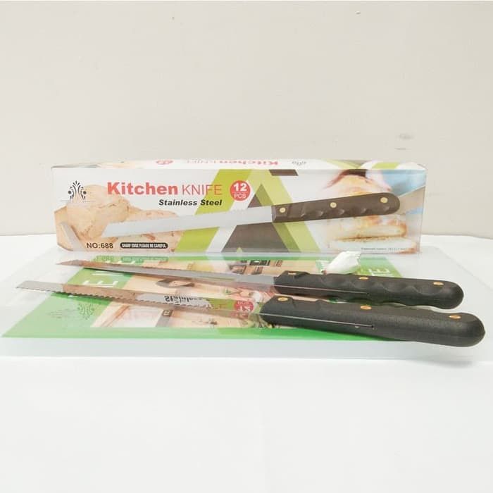 Pisau Roti Stainless Warna 2 Sisi | Lazada Indonesia