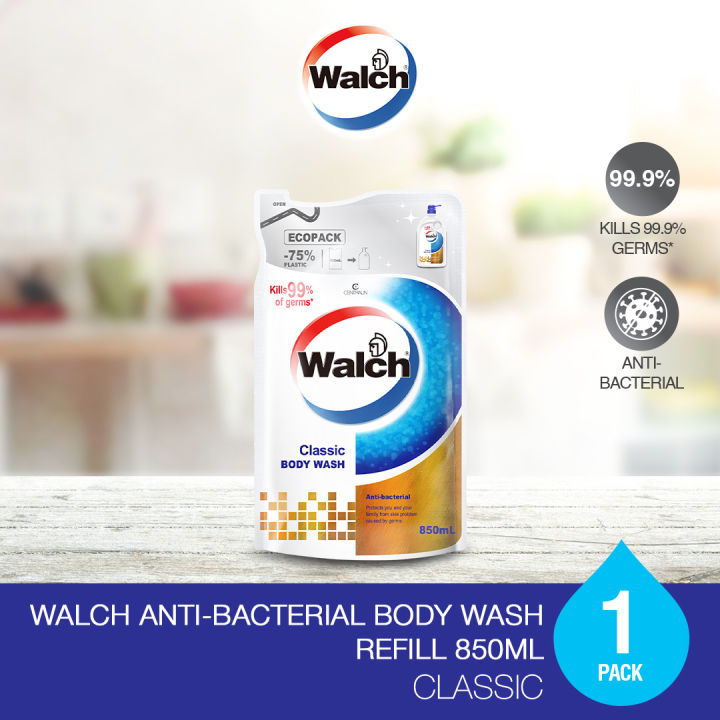 Walch Anti-bacterial Body Wash Refill 850ml | Lazada