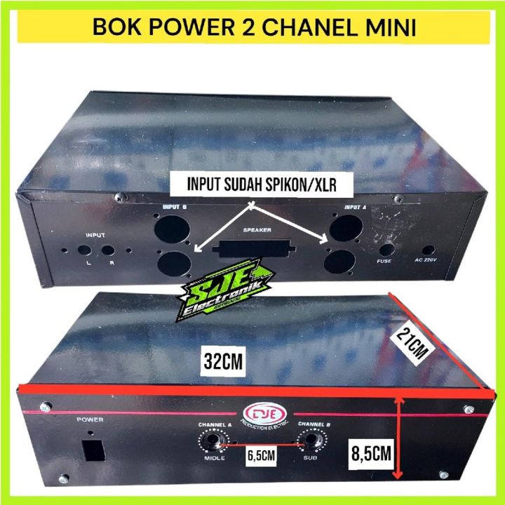 BOK POWER 2 CHANEL BAHAN TEBAL Amplifier | Lazada Indonesia