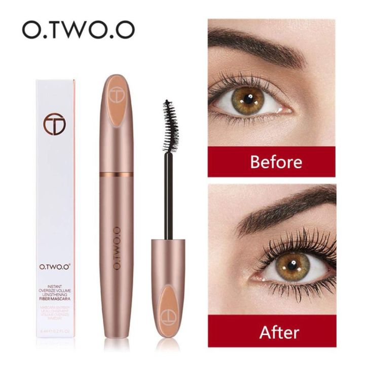 O.TWO.O 9131 3D Silk Fiber Eyelash Black Mascara Waterproof Long ...