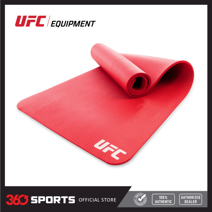 UFC 10mm Fitness Yoga/Training/Workout/Exercise Mat with FREE Carrying ...