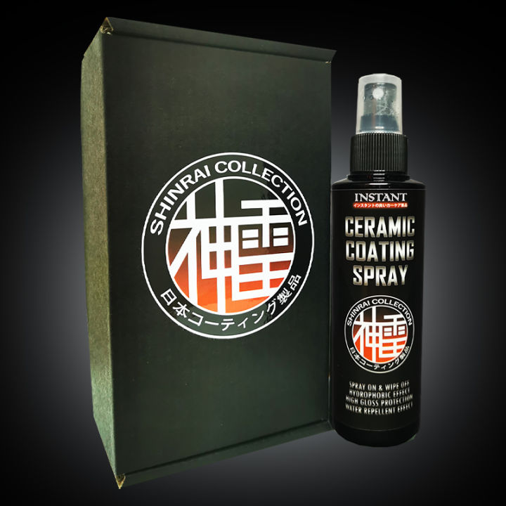 CERAMIC COATING SPRAY (SHINRAI JAPAN) | Lazada