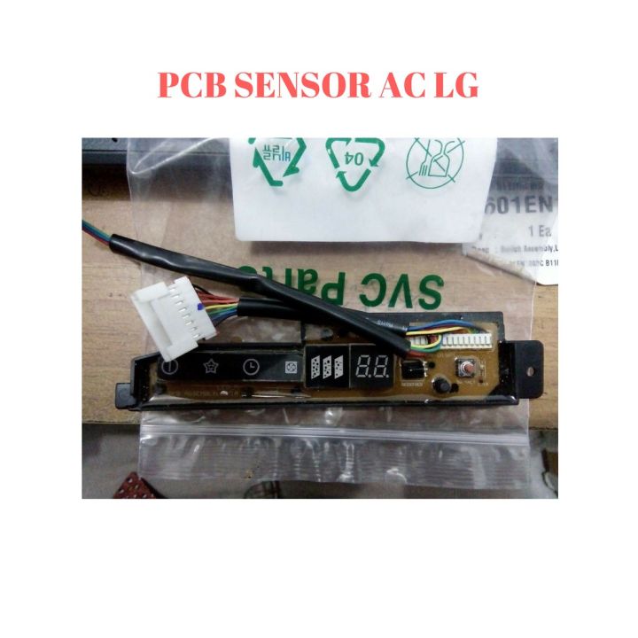 SENSOR PCB DISPLAY CONNECT REMOTE AC LG KODE PART EBR35253001 TYPE ...