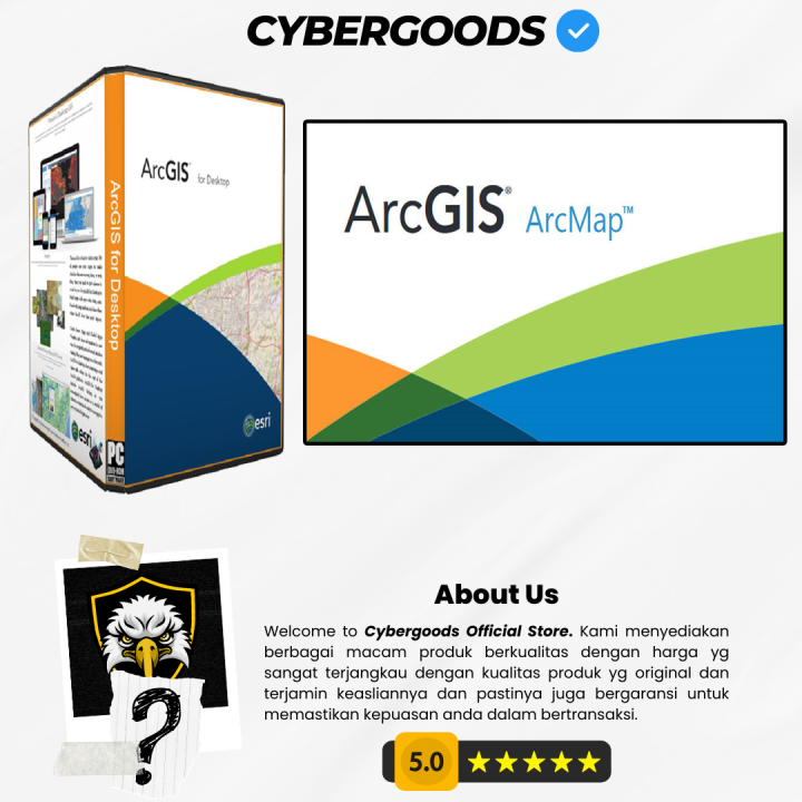 Software ArcGIS ArcMaps 10 Pro Full Version Arc GIS Maps Aplikasi ...