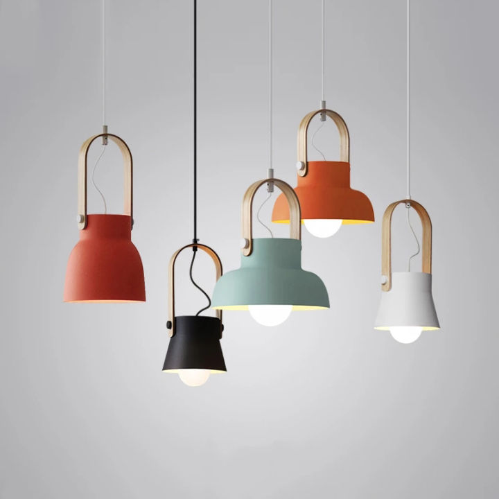 Nordic Modern Style Metal Pendant Light Clothing Shop Dinning Room ...
