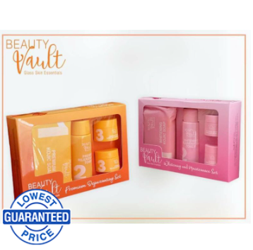 Beauty Vault Glass Skin Essentials Rejuvenating Set / Maintenance Set ...