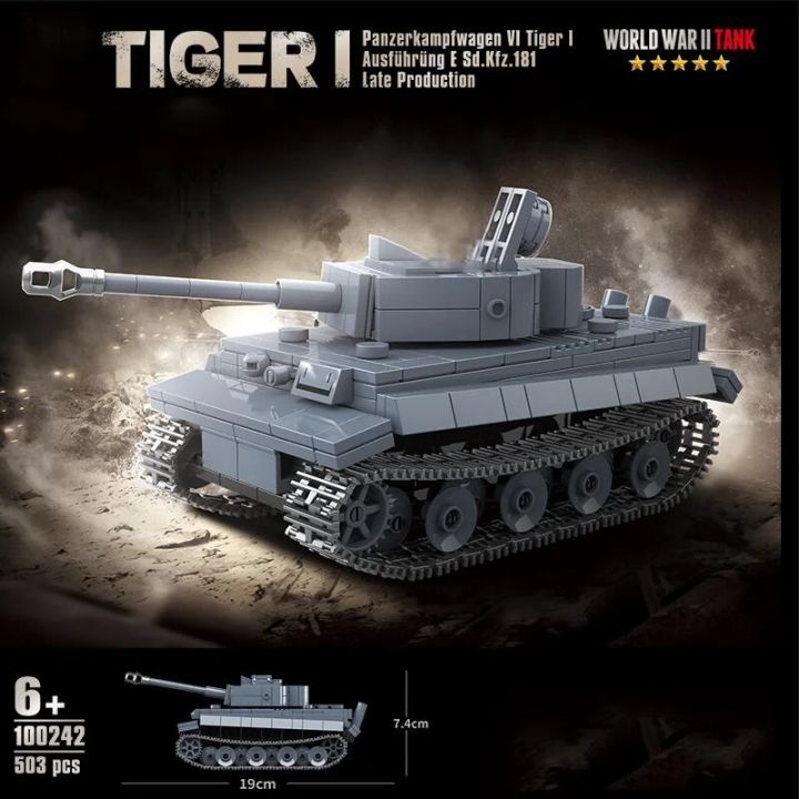 WW2 Panzer Tiger I Heavy Tank Panzerkampfwagen VI Ausf. E Building ...