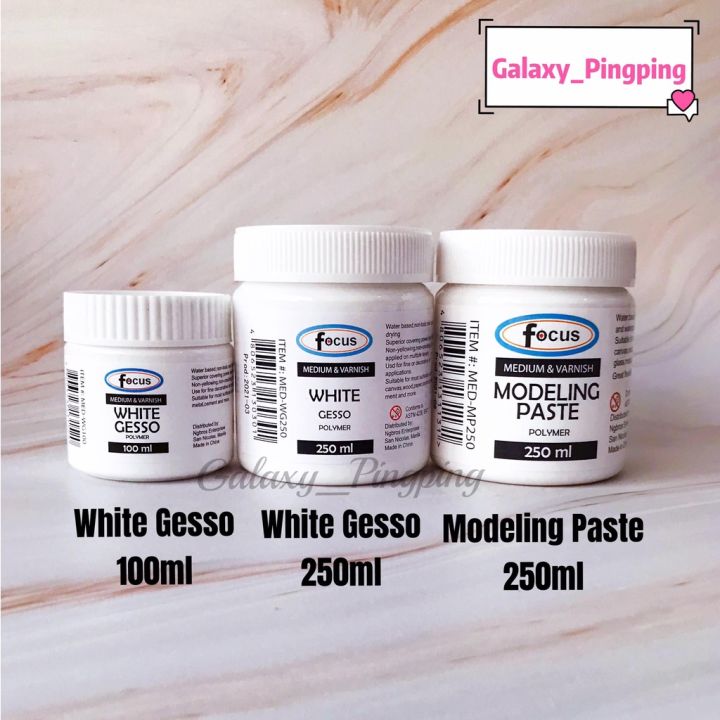 Focus Gesso OR Modeling Paste (100ml or 250ml) | Lazada PH