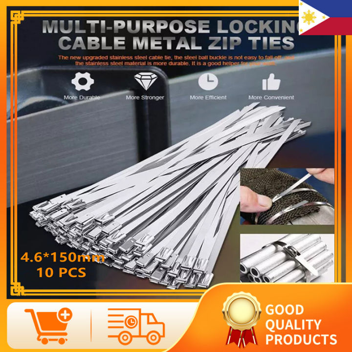 Stainless Steel cable tie Stainless Cable Tie Multi-Purpose Heavy Duty ...