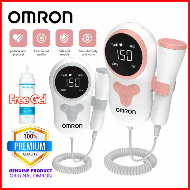 Original Omron Doppler Baby Heart Monitor Device Medical LED Screen ...