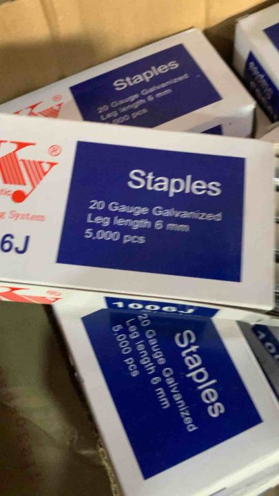 U Staples Gun Staple Wire 1006J 1008J 1010J 1013J 5000PCS per Box Tropa ...
