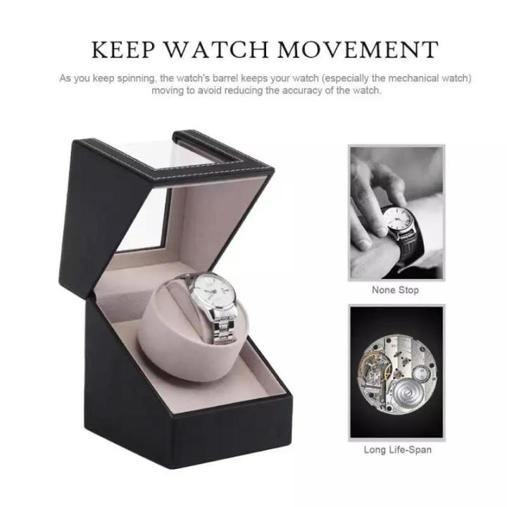 Watch Rotating Mechanical Automatic Watch Box Winder Vibrator/Watch ...