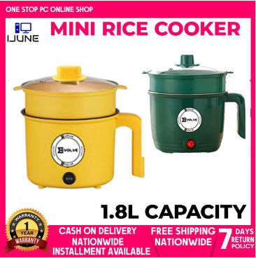 PROVISION Rice Cooker Small 1.8L Multi Electric Hot Pot Cooker non ...
